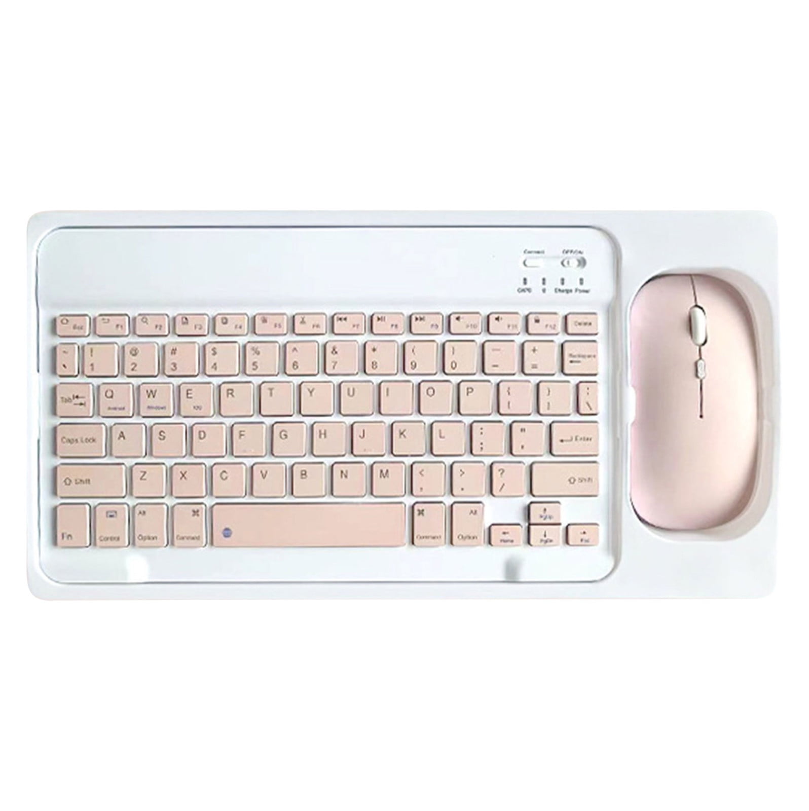 Xiaole Rechargeable Bluetooth Keyboard And Mouse Combo Ultra Slim Ergonomic Portable Compact