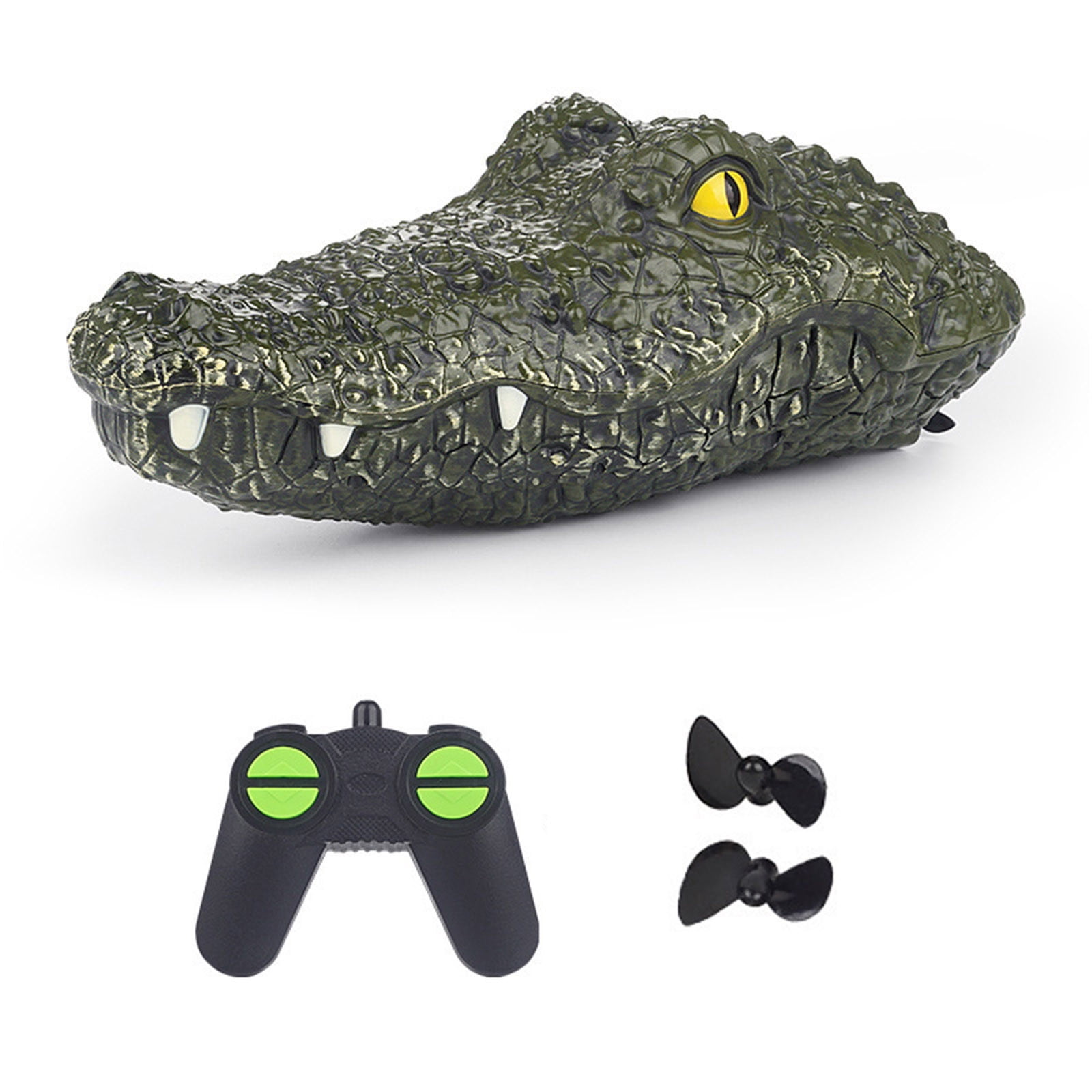 XIAOLE Remote Control Alligator Head Boat for Kids and Adults ...