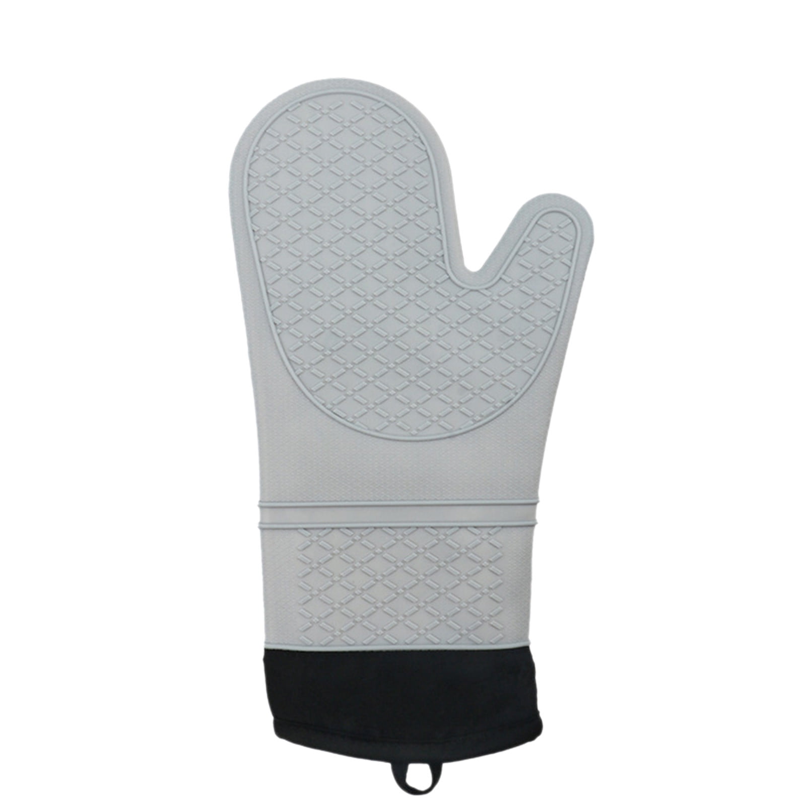 XIAOLE Silicone Oven Mitts, Oven Mitts Heat Resistant 500F, 13.6 In ...