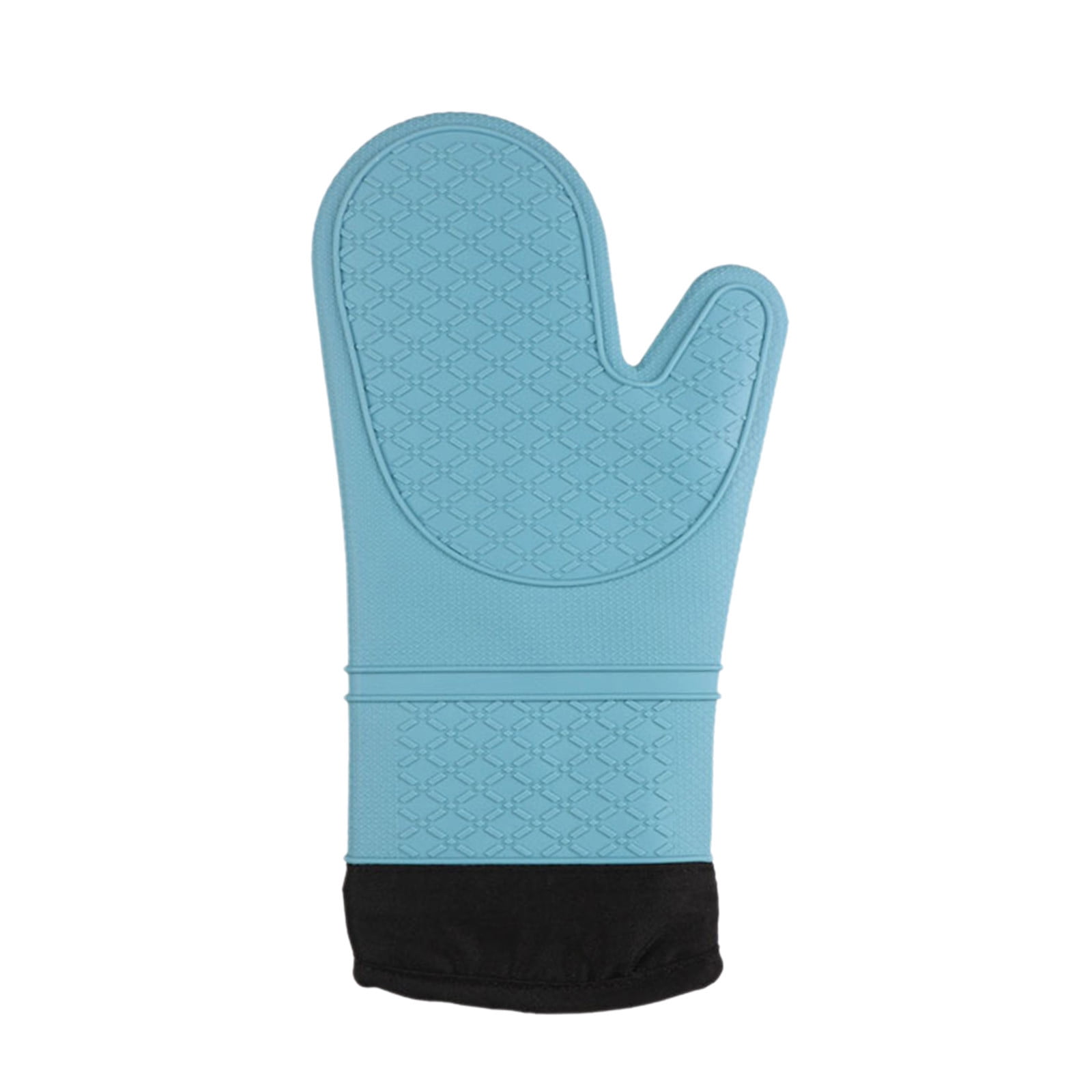 XIAOLE Silicone Oven Mitts, Oven Mitts Heat Resistant 500F, 13.6 In ...