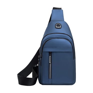 KQJQS Sling Backpack Sling Bag Travel Hiking Chest Bag Black - Walmart.com