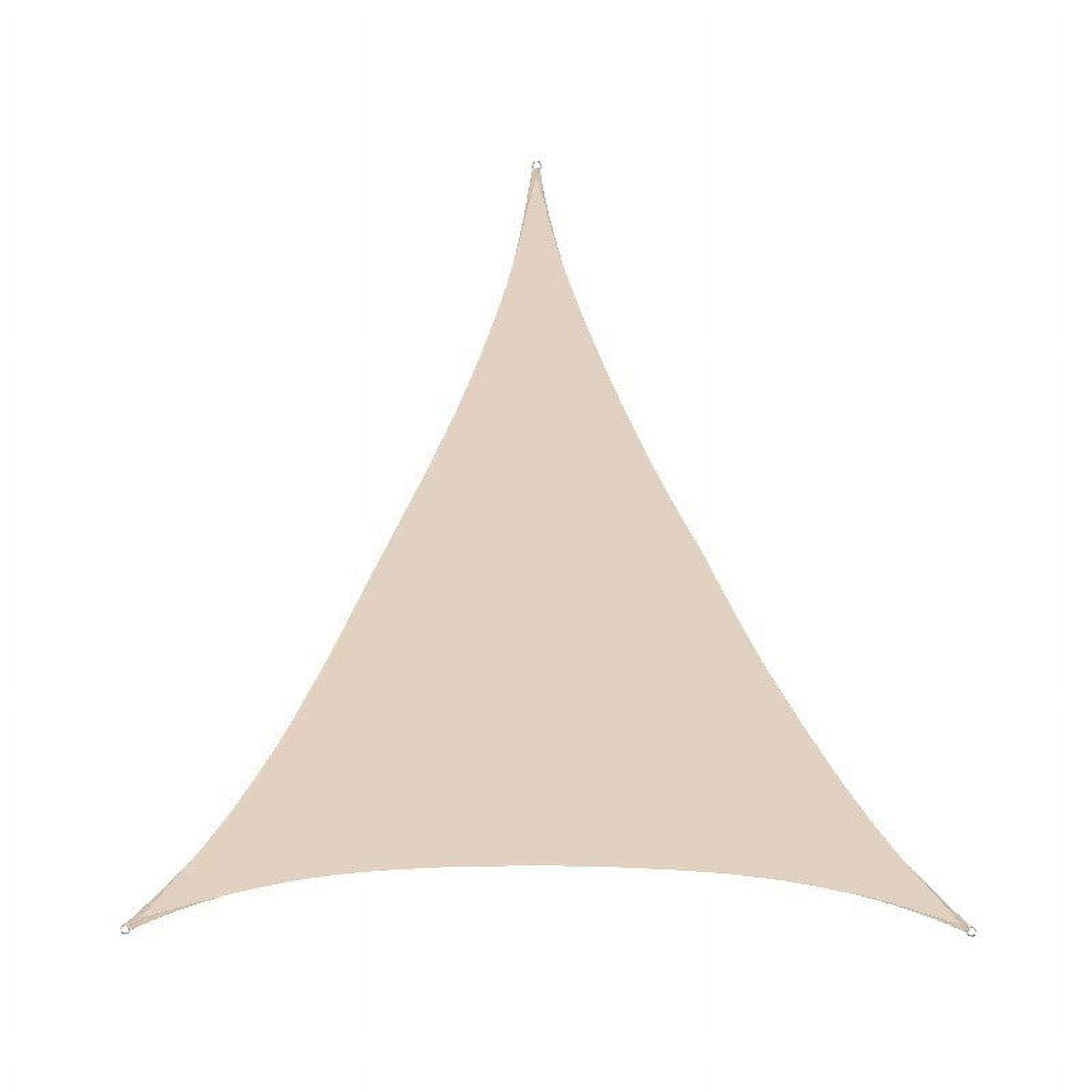 XIAOLE Sun Protection Triangular Shade Canopy,8' X 8' X 8' Sun Shade ...