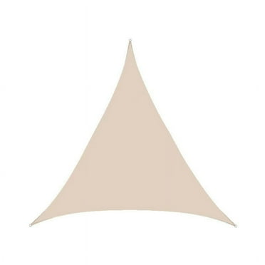 XIAOLE Triangle Sun Shade Sail Canopy, Permeable Pergolas Top Cover UV ...