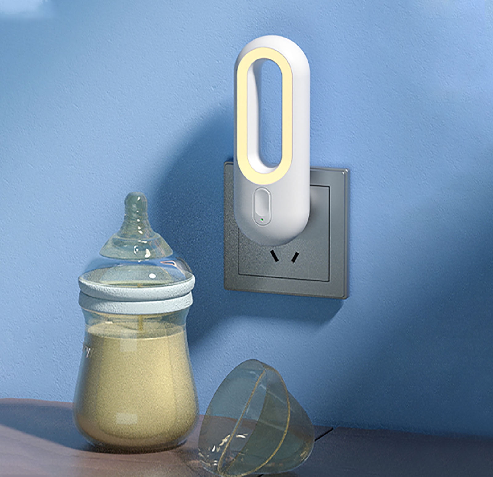 XIAOLE Ultrasonic Indoor Mosquito Trap, Wall Plug Electric Mosquito ...