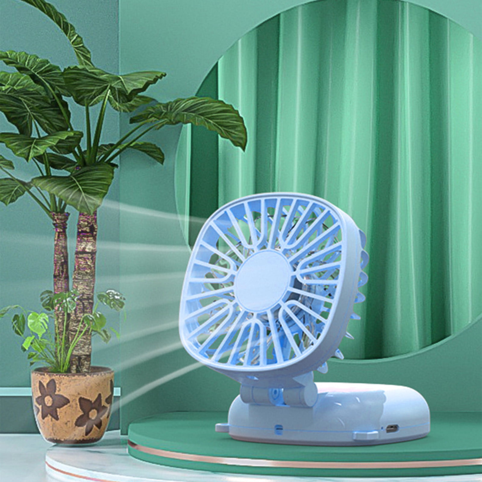 XIAOLE Upgraded Portableusb Fan,Two Gear Wind Speed Can Be Strong Or ...