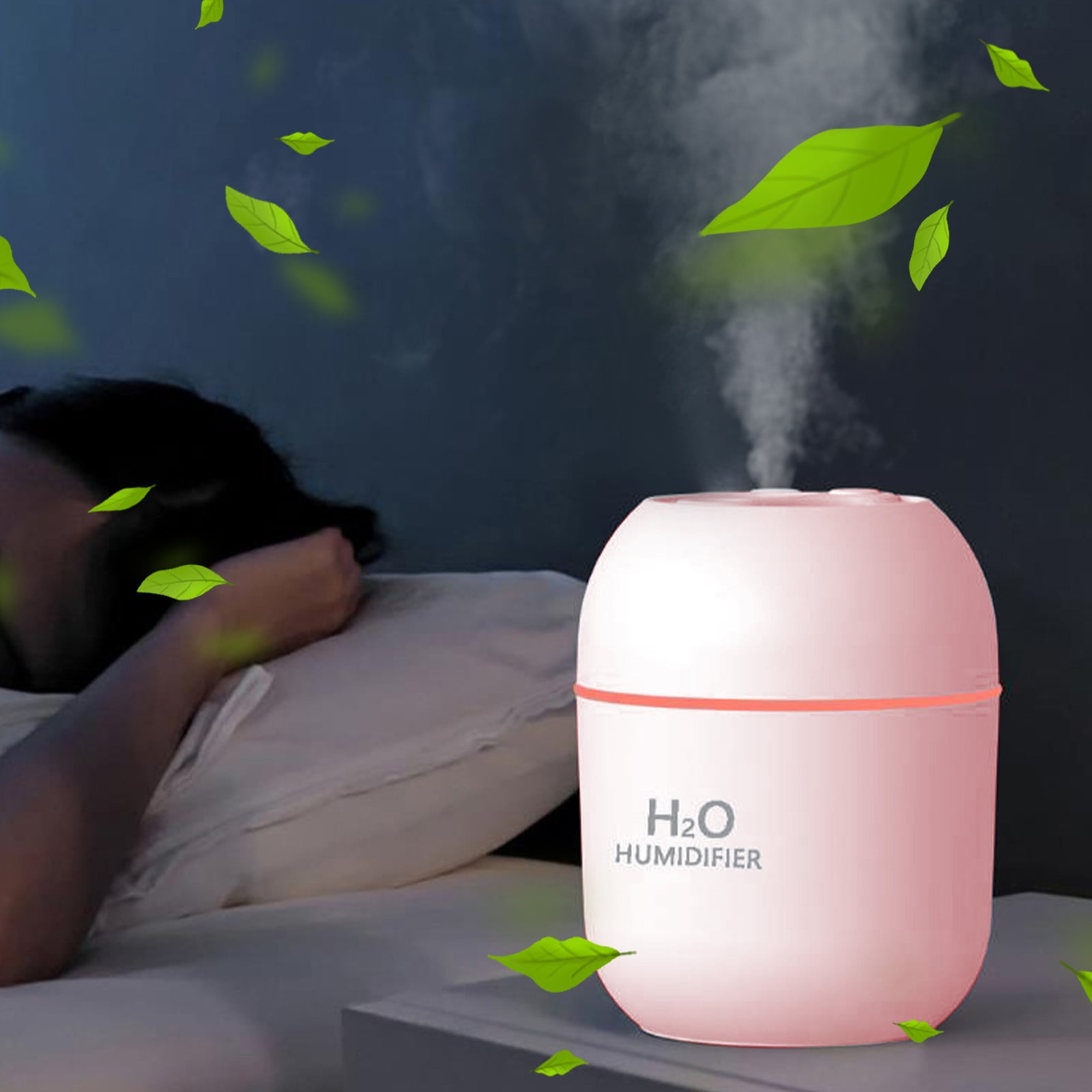 XIAOLE Usb Rechargeable Humidifier 220ml Multiple Modes Available With ...