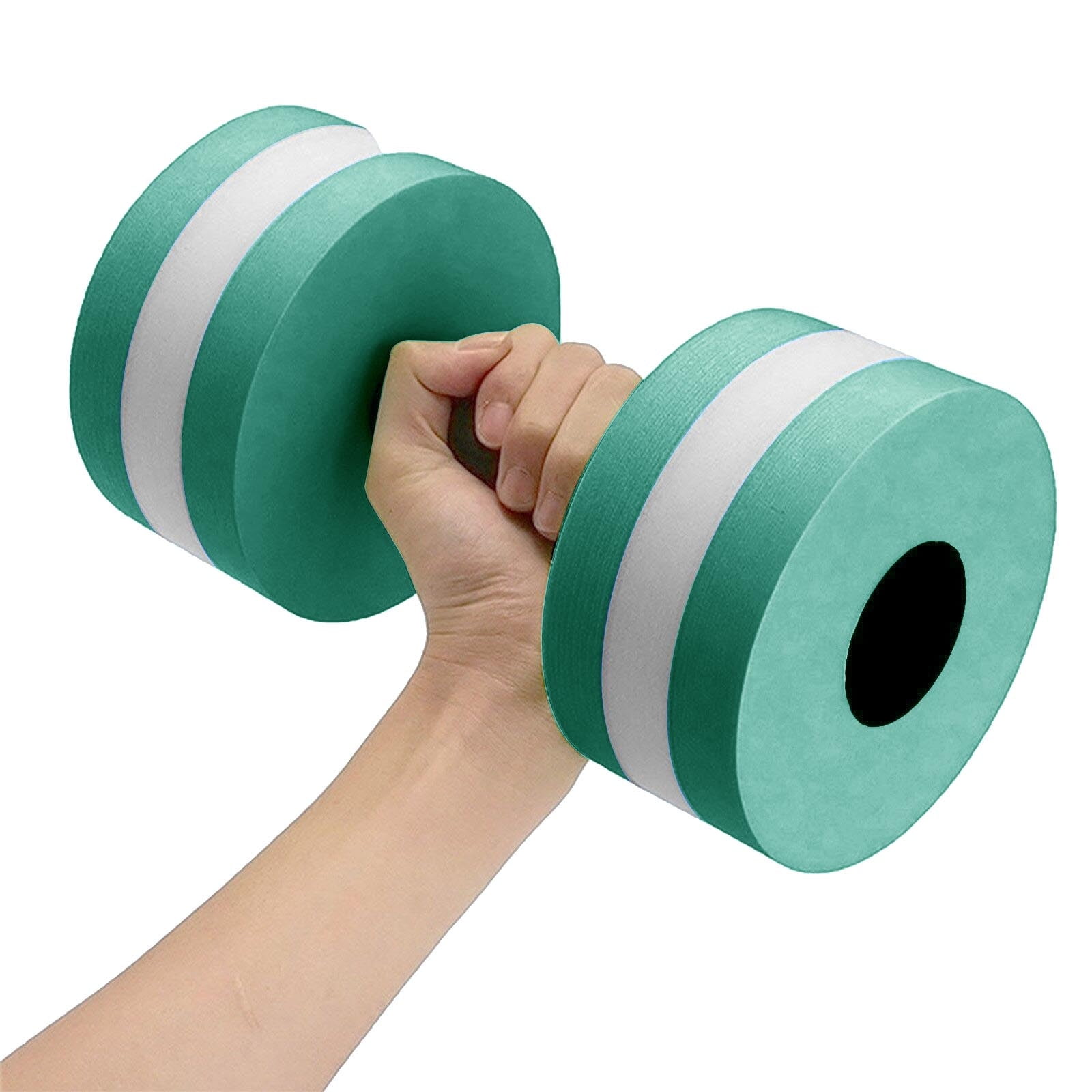 XIAOLE Water Weights For Pool Exercise, Aerobics Dumbbells Eva Aquatic ...