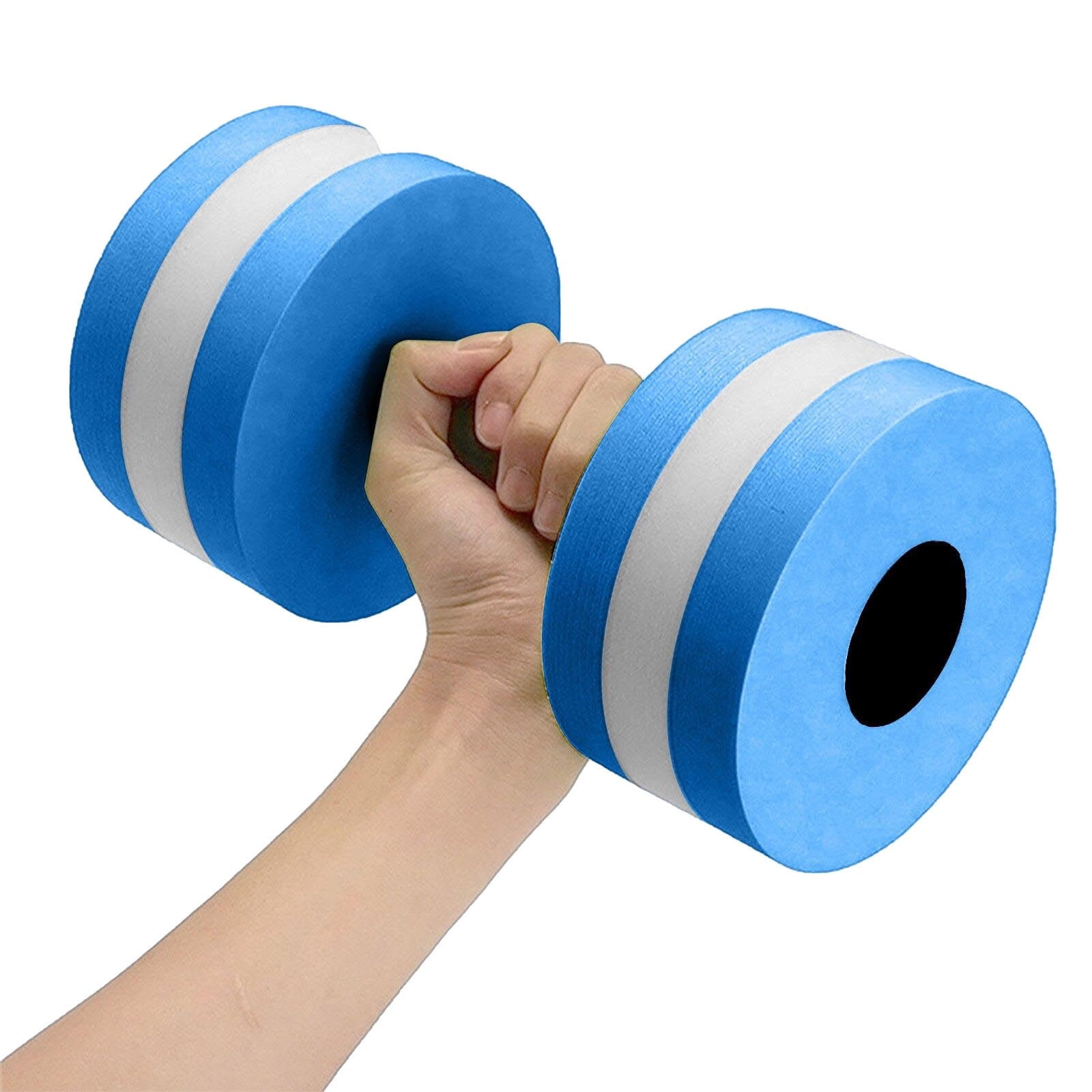 XIAOLE Water Weights For Pool Exercise, Aerobics Dumbbells Eva Aquatic ...