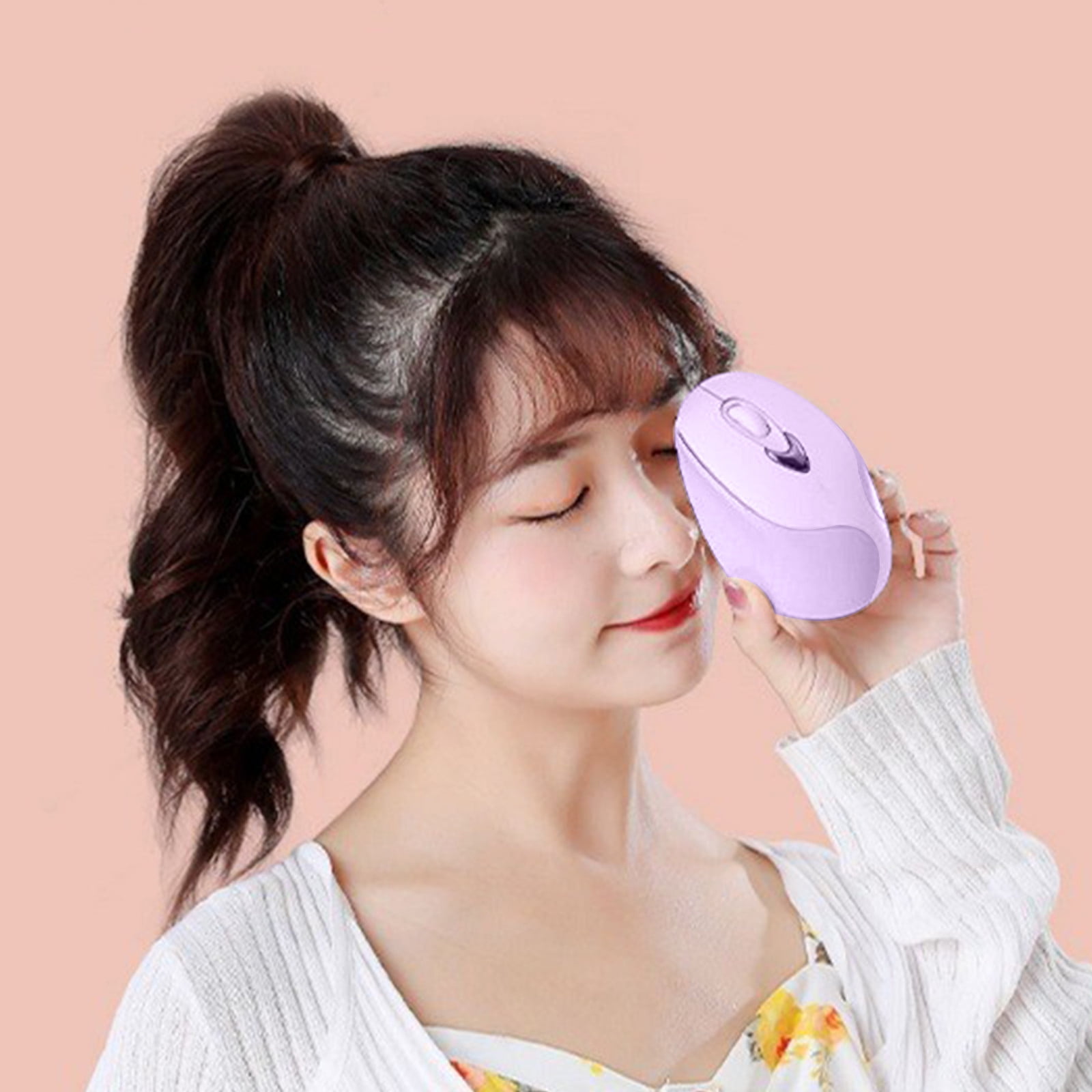 XIAOLE Wireless Mute Mouse, 2.4ghz Pc Mouse ,Type-C Fast Charging Mute ...