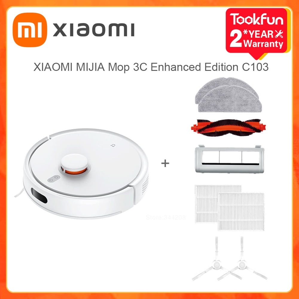 XIAOMI MIJIA Robot Vacuum Cleaners Mop 3C Plus Enhanced Edition Pro ...