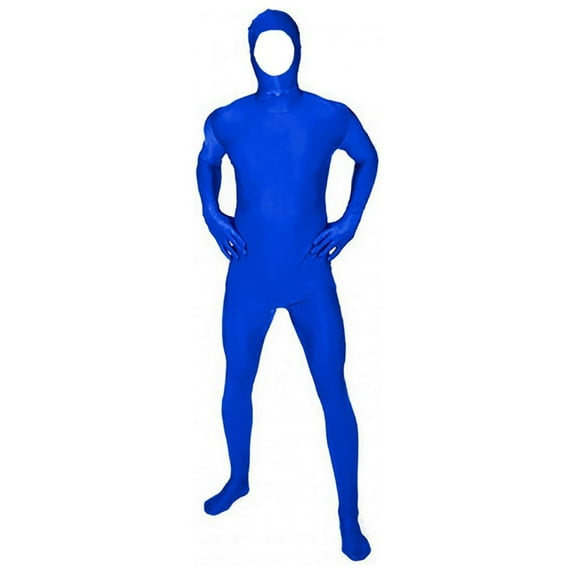 XIAONU Adults Solid Full Body Suit Open Face Skin Tight Bodysuit ...