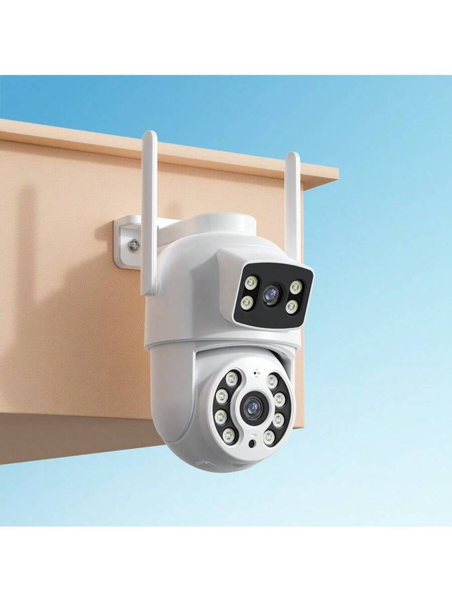 XIAOVV 8MP Dual Lens Security Camera Outdoor, 4K/8MP WiFi Outdoor ...