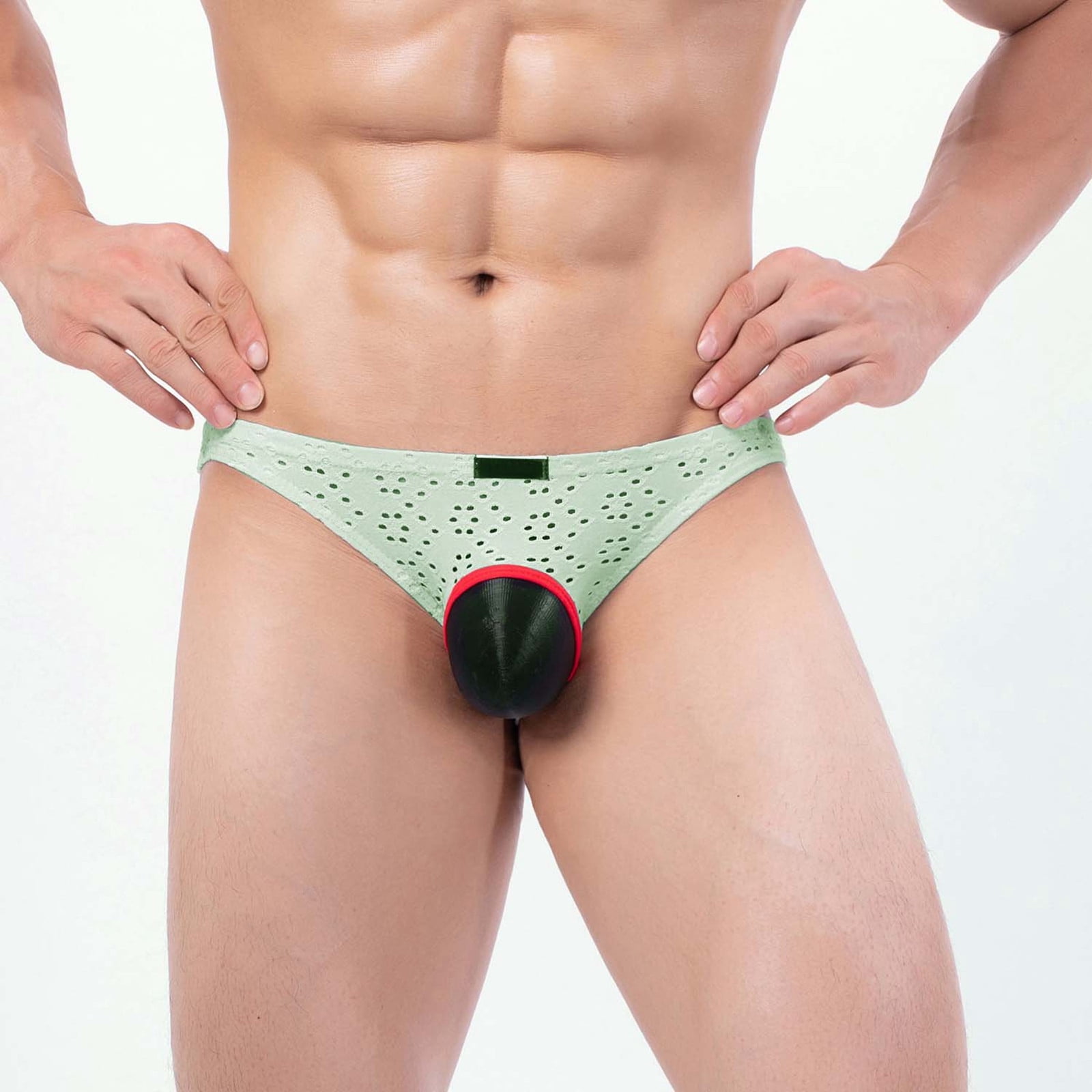 Xiaquj Mens Sexy Lace Underwear Shorts Split Underwear Soft Underwear Underwear Lingerie Set
