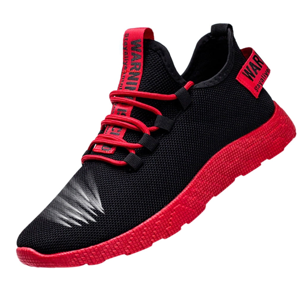 XIAQUJ New Men's Flying Weaving le Running Shoes Tourist Shoes Leisure ...