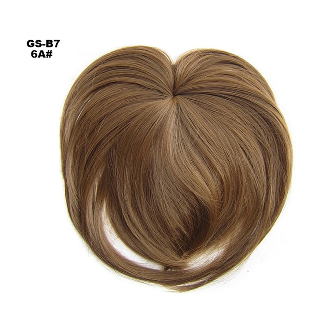 XIAQUJ Women Silky Clip-On Hair Topper Wig Heat Resistant Fiber Wig ...