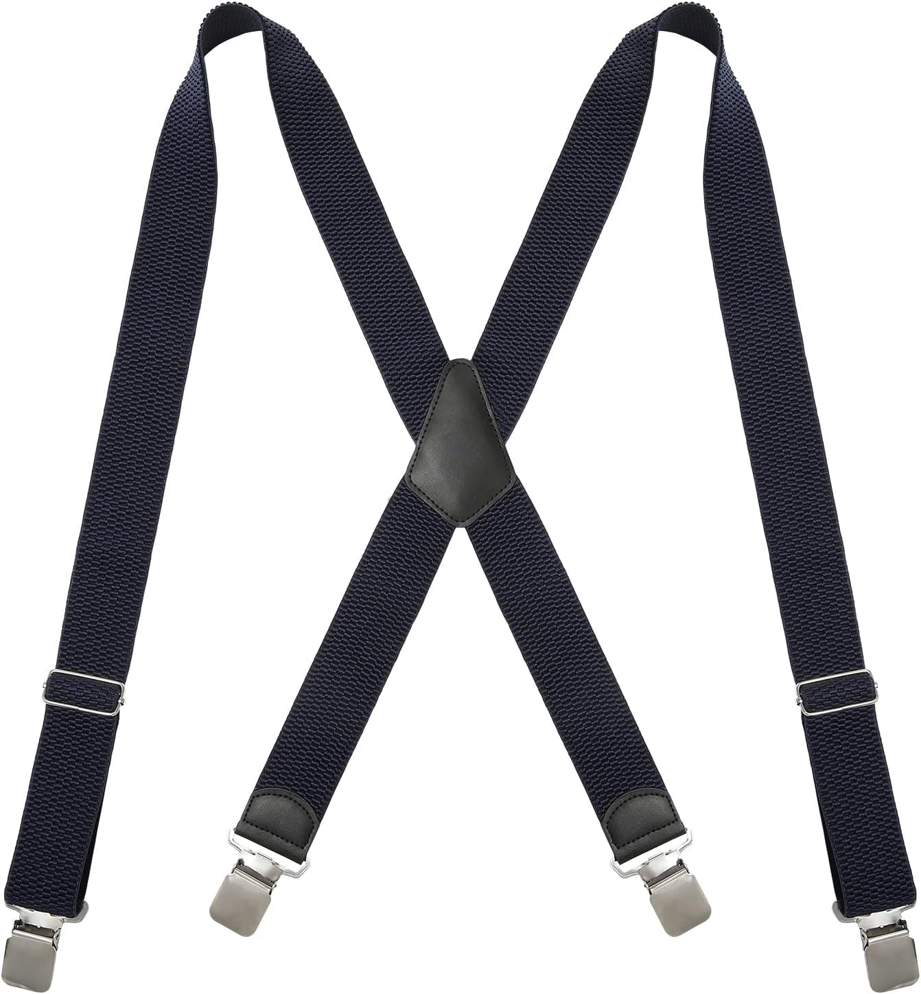 XIATIAN Men Utility Suspenders Adjustable Elastic - Heavy Duty 2 Inch ...