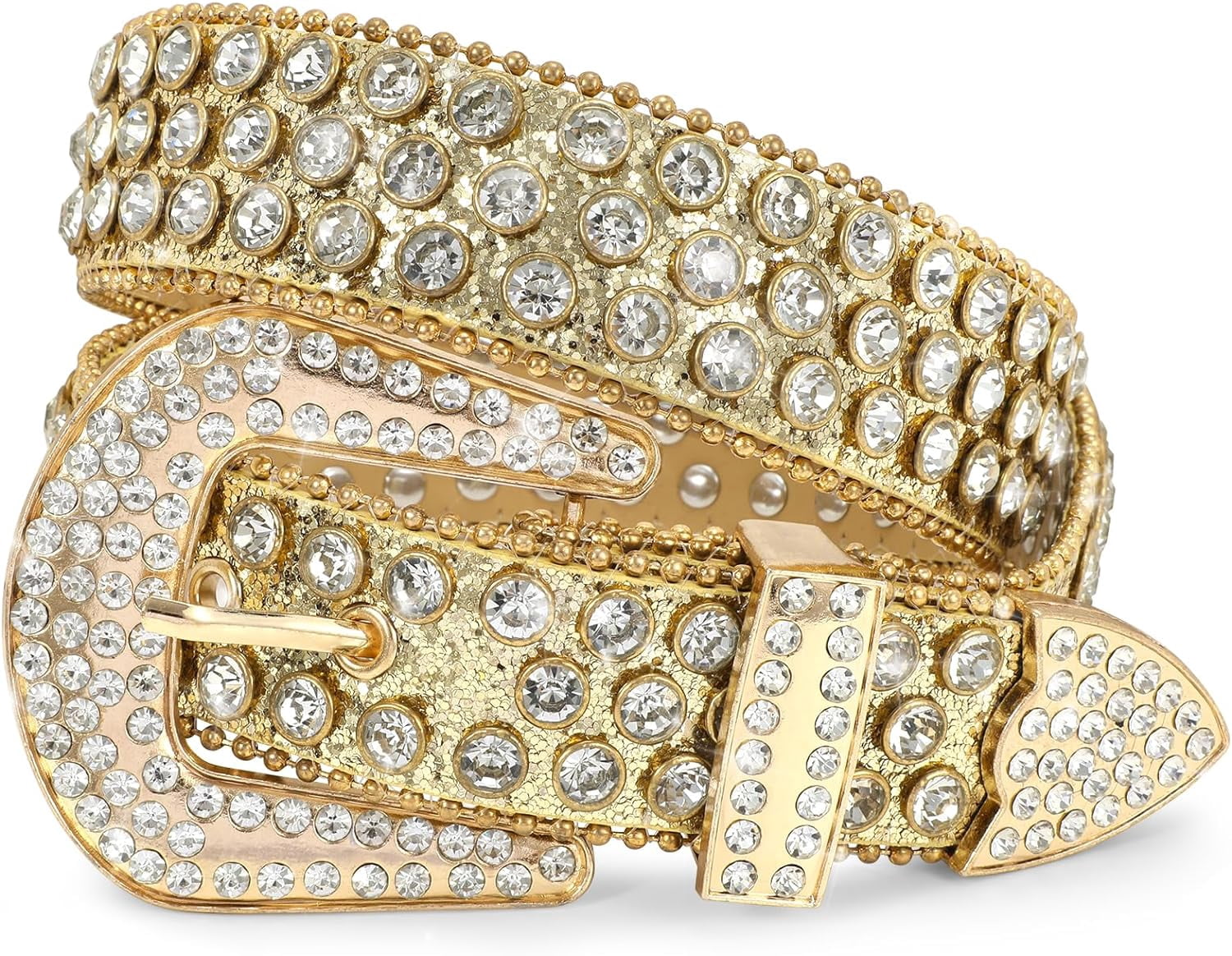 XIATIAN Men Women Rhinestone belt Western Cowgirl Cowboy Vintage Bling ...