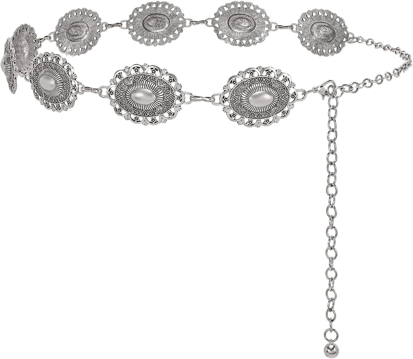 XIATIAN Women Boho Chain Belts For Dresses Jeans Western Cowgirl Waist ...