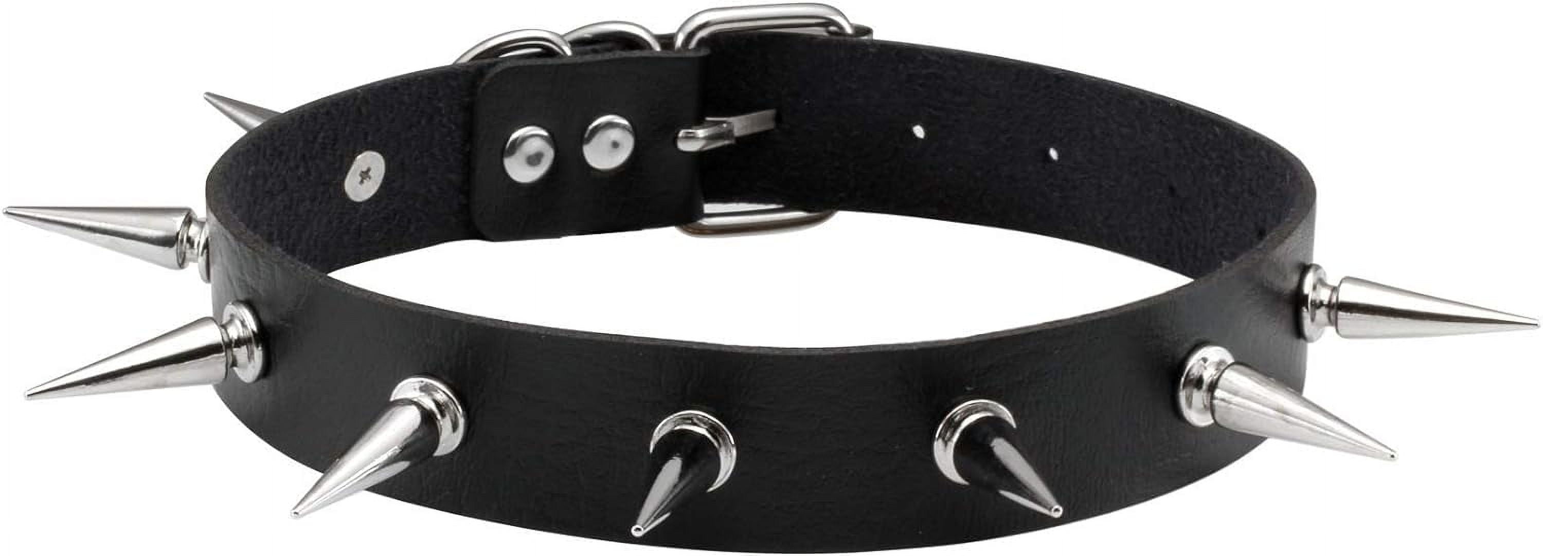 XIATIAN Women Choker Gothic Rivet Spike Studded Punk Rock Biker Strap ...