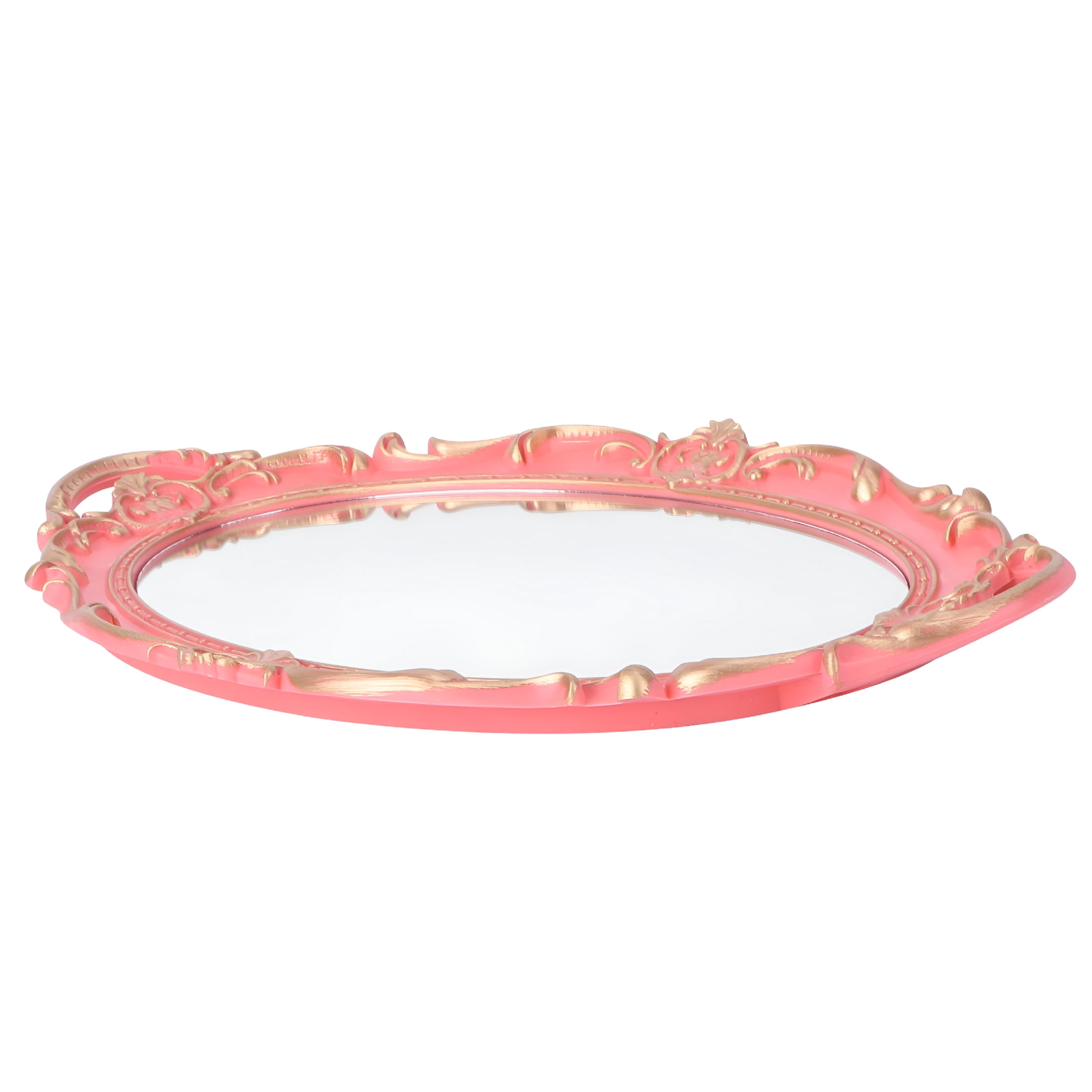 XIBUFE 1Pc Perfume Tray for Dresser in Pink for Organized Storage of ...