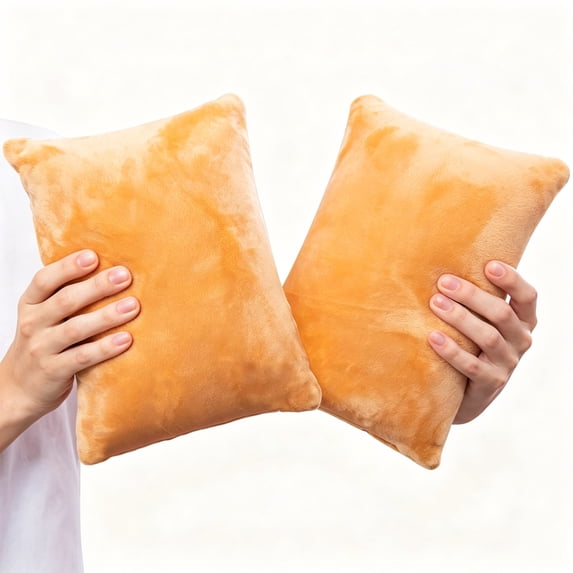 XIBUFE 2 Pack Small Pillow,Memory Foam Mini Pillow 11 X 7 Inches for ...