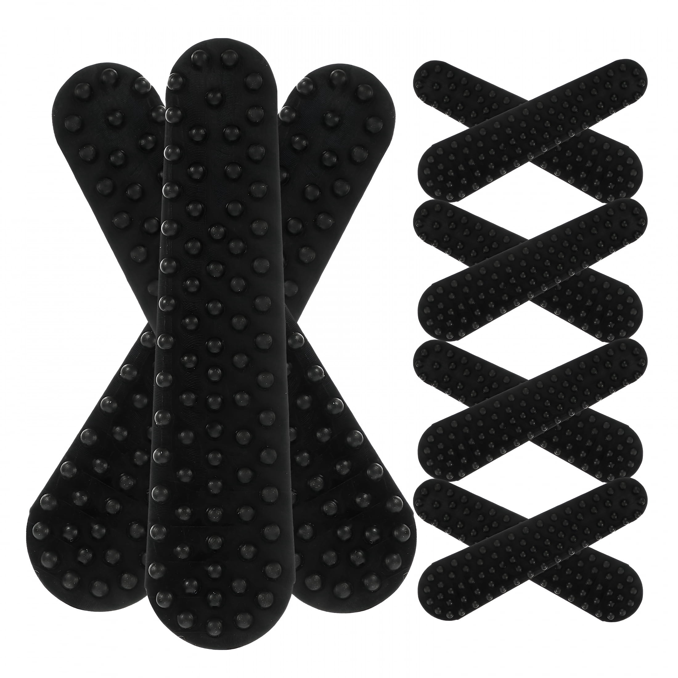 XIBUFE 2026 New 100Pcs Non-Slip Hanger Grips for Wood Hangers Hanger ...