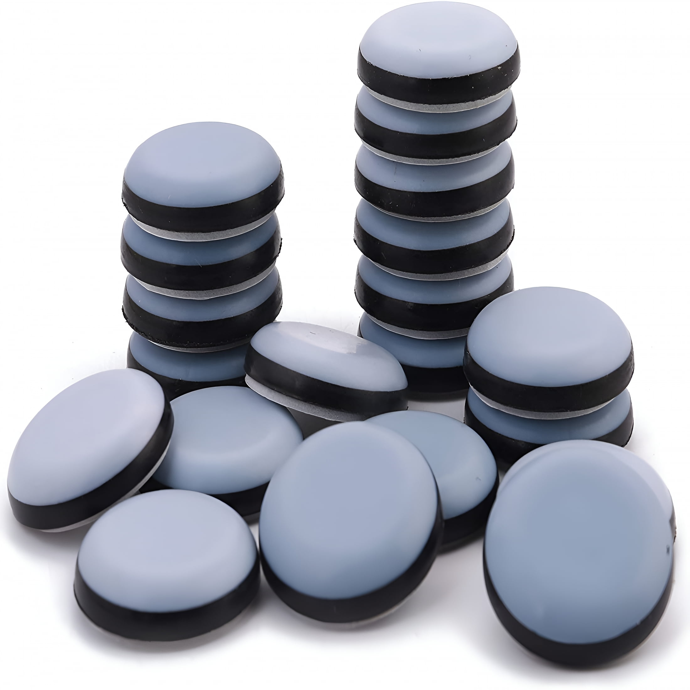 XIBUFE 2026 New 20 Pack Stick Furniture Sliders,1 Inch Adhesive ...