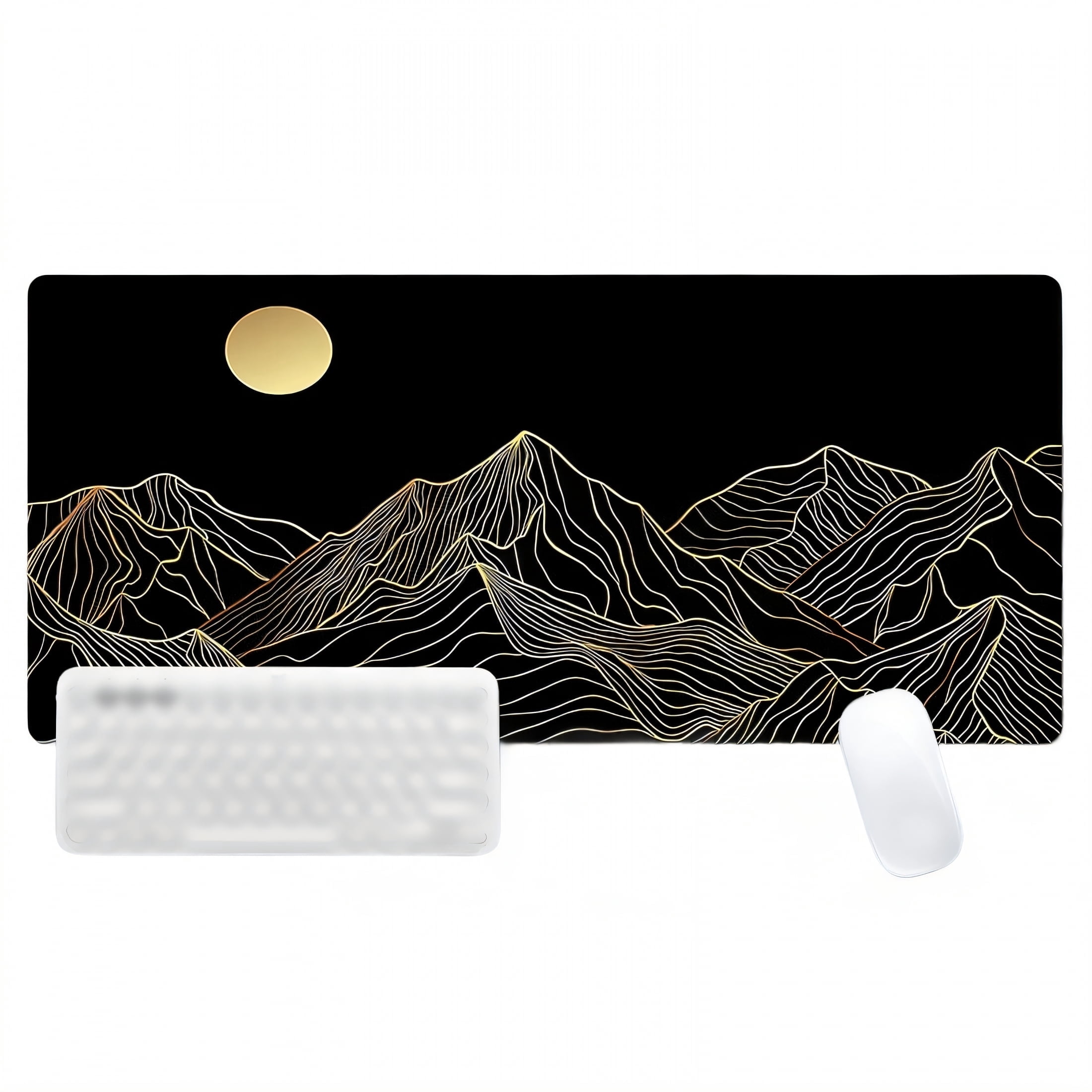 XIBUFE 2026 New Desk Mat Monolithic Design for Gaming Office Home Xl ...