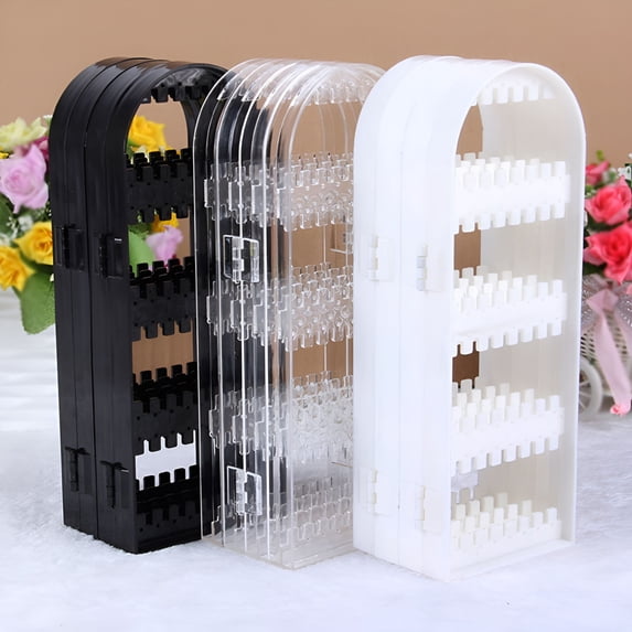 XIBUFE 2026 New Earring Holder Organizer,4 Tiers Stud Earring Organizer ...
