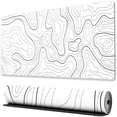 XIBUFE 2026 New Large Gaming Mouse Pad with Stitched Edges,Minimalist ...