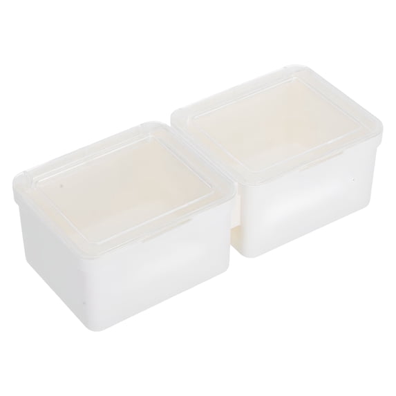 XIBUFE 2026 New Storage Box with Lid Laundry Pod Storage Box Dryer ...