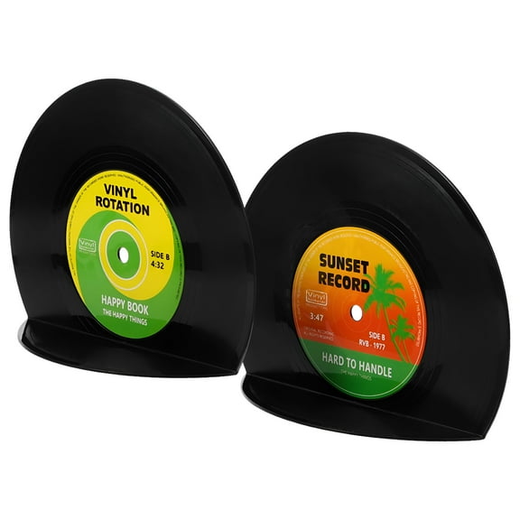 Vinyl Record Bookends