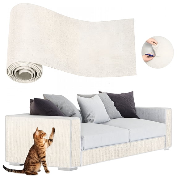 XIBUFE Cat Scratching Pads Furniture Couch Protector from Cats ...