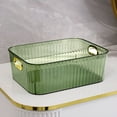 XIBUFE Clear Plastic Storage Bins,Organization and Storage,Stackable ...