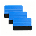 XIBUFE Durable Black Felt Edge Vinyl Squeegee Tool 4-Inch, Car Vinyl ...