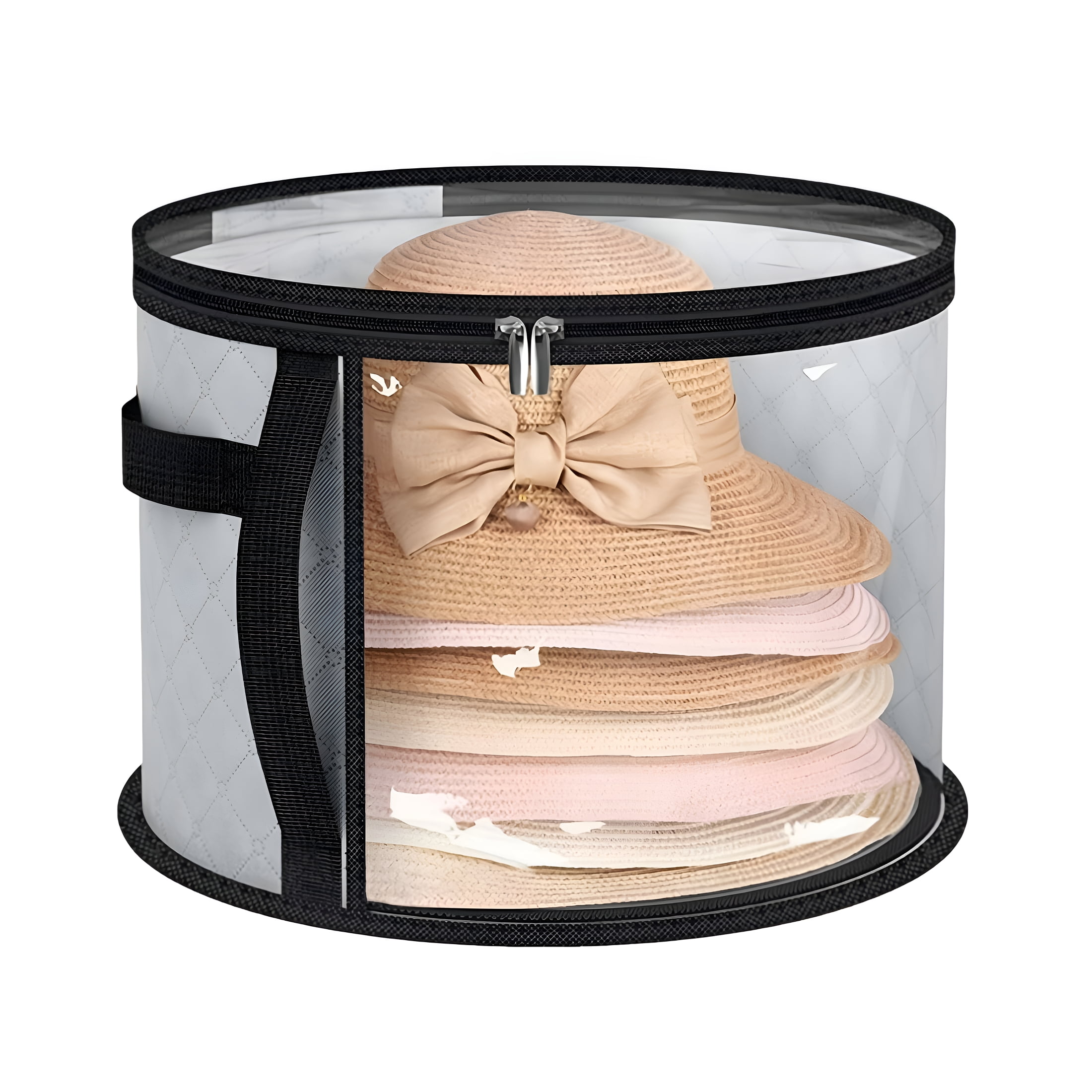 XIBUFE Hat Boxes for Women Storage, Oversized Clear Hat Storage Bag for ...