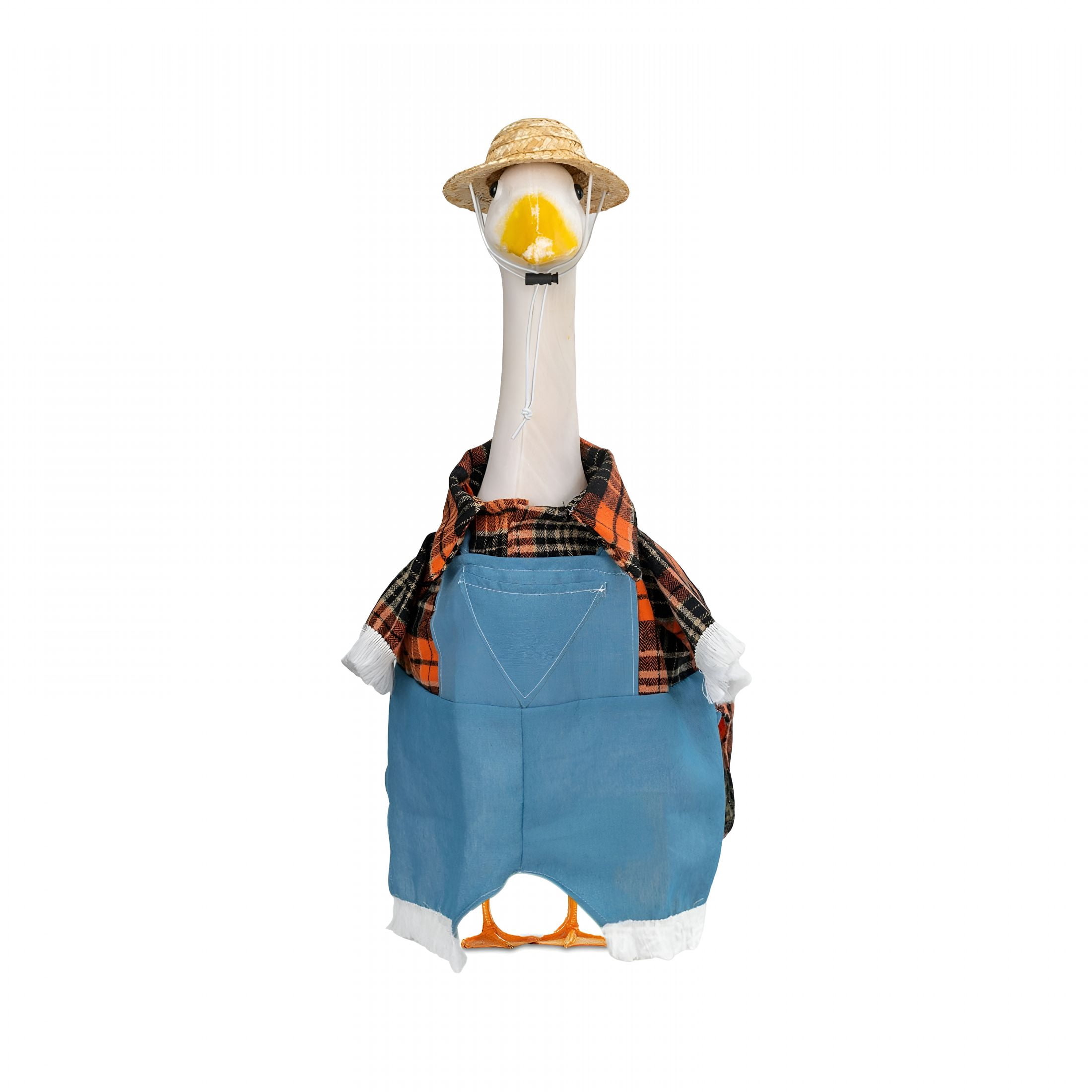 XIBUFE Large Outdoor Garden Goose Decor,23 Inch Porch Patio Lawn ...