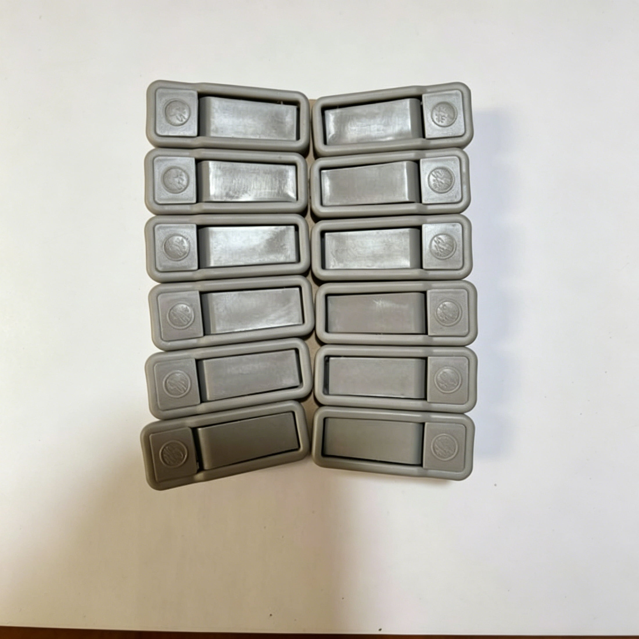 XIBUFE Lot of 36 - Hanger Clips for Clothes Pants Skirts Towels Closet ...