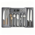 XIBUFE Silverware Organizer,Expandable Utensil Tray for Kitchen ...