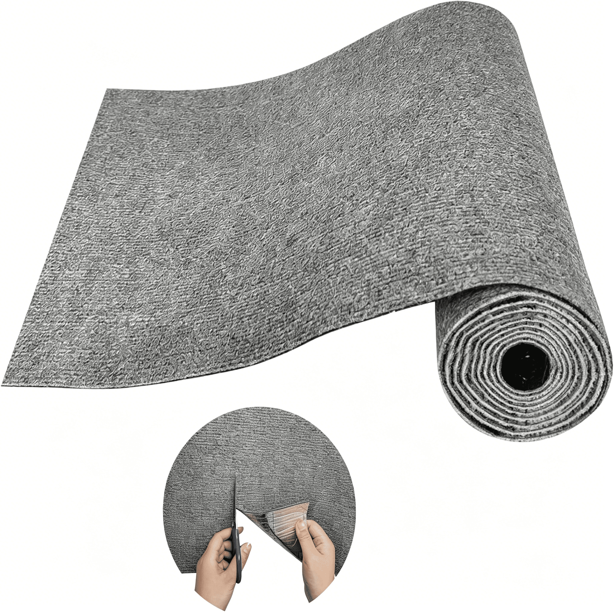 XIBUFE Trimmable Cat Scratching Post Carpet Covered 78.7“X15.8“ Self ...