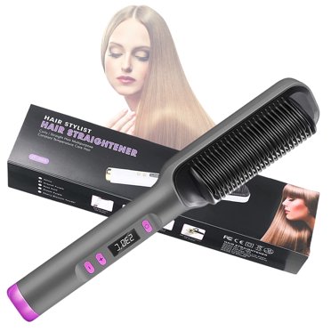 j2 hair curler with brush red, curling iron, hair curling, hair brush ...