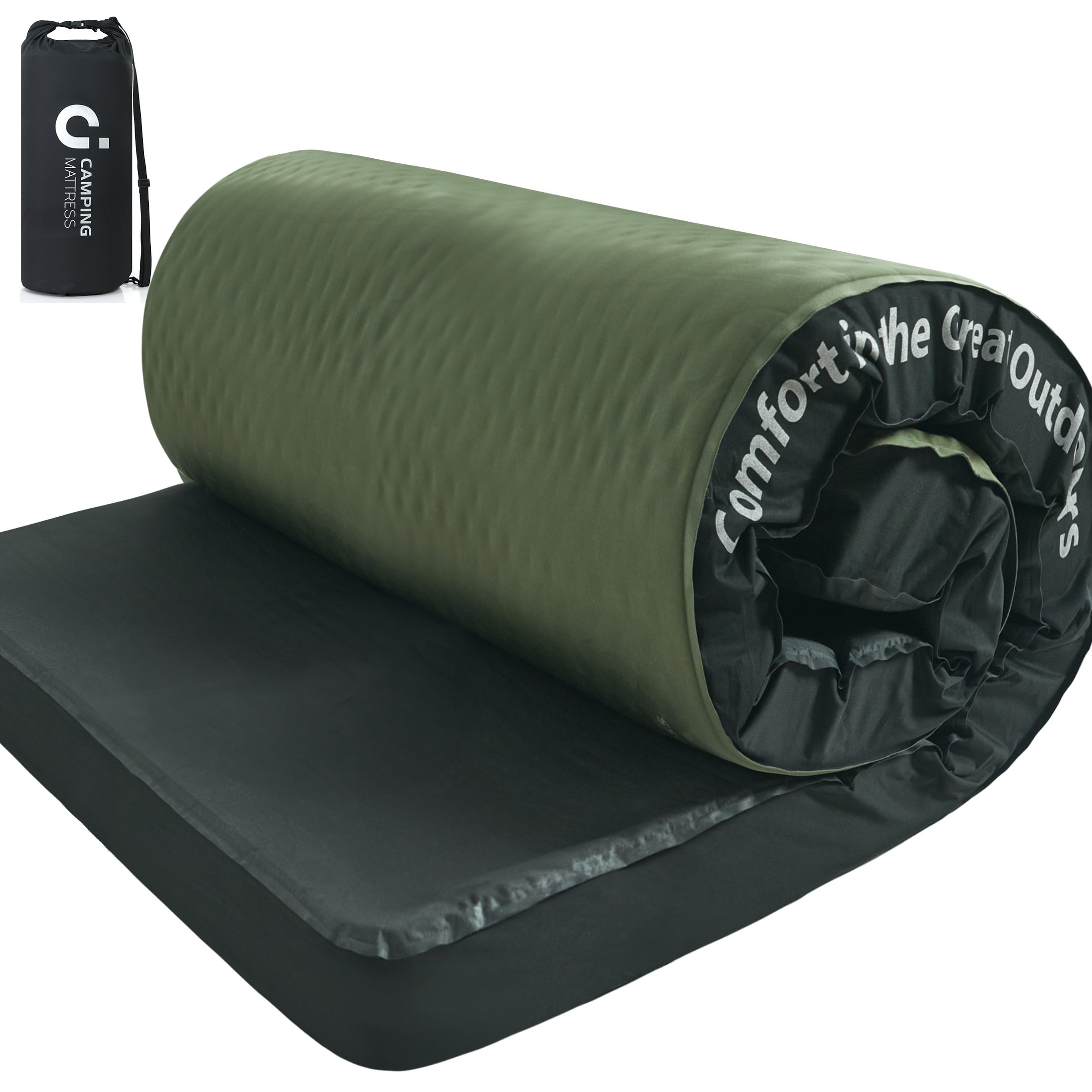 Free Shipping! XIECUVA Self Inflating Sleeping Pad - 4" Ultra-Thick ...
