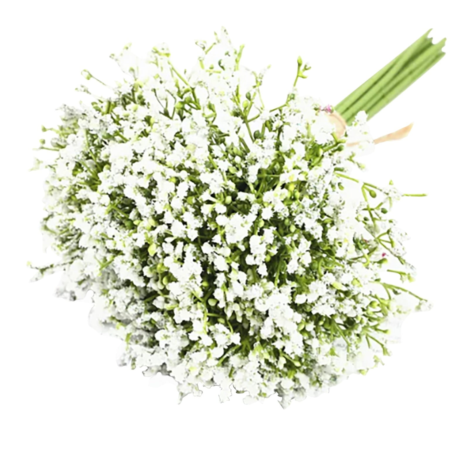 XIEULQP 16-Pcs Artificial Baby’s Breath Gypsophila in Light White ...