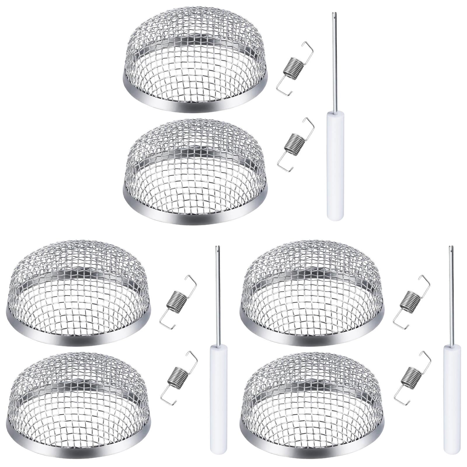 XIEULQP 6 Pack RV Furnace Vent Screen Camper Heater Exhaust Vents ...