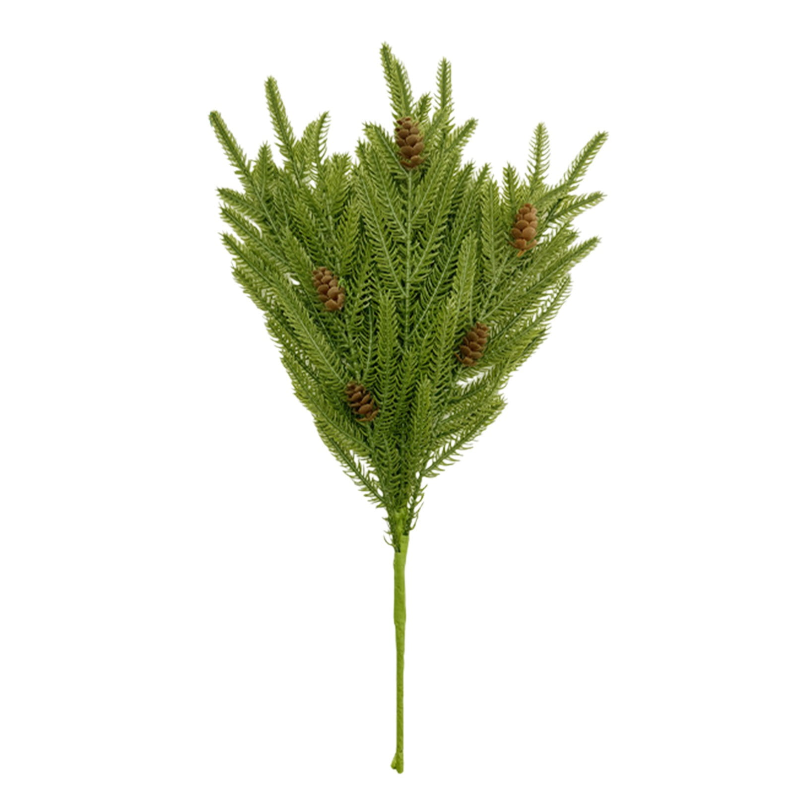XIEULQP Artificial Pine Branches Assorted Faux Pine Stems Cedar Leaves ...