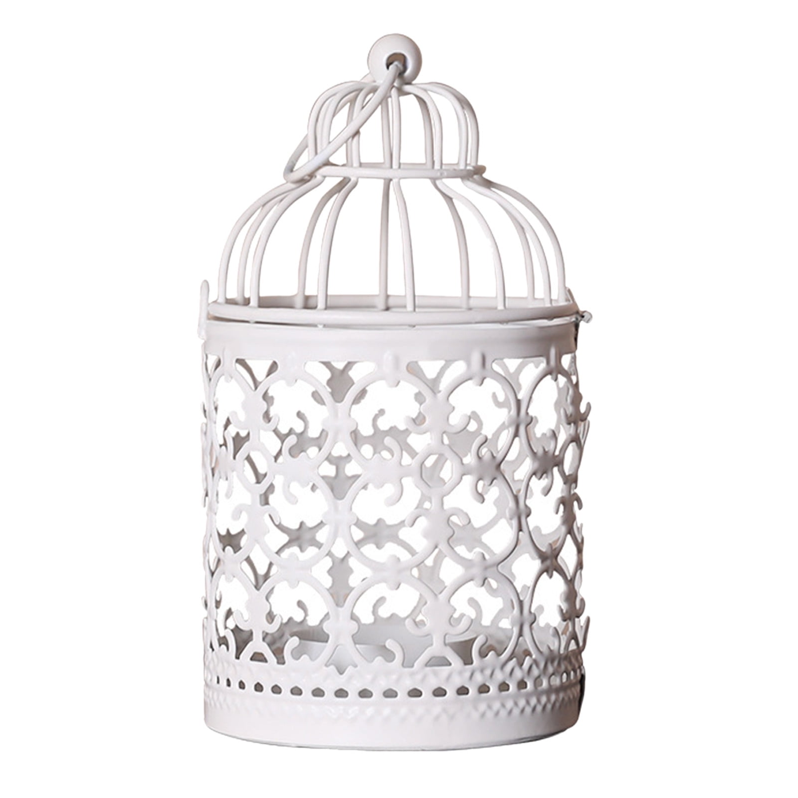 XIEULQP Gold-Plated Iron Candlesticks - Victorian Cage Design for Taper ...