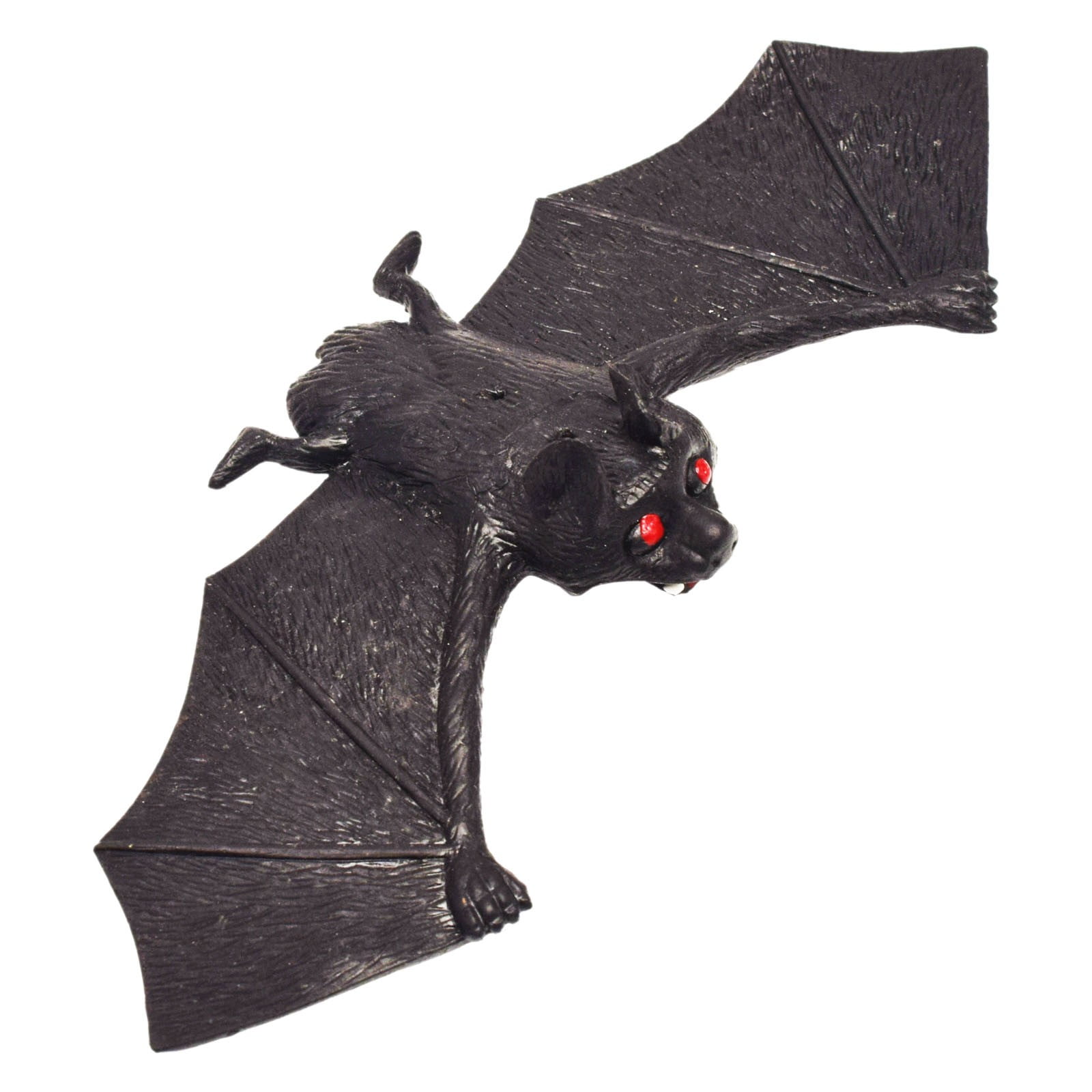 XIEULQP Large Rubber Bat Halloween Prop Set - Hanging Bar Decor with ...