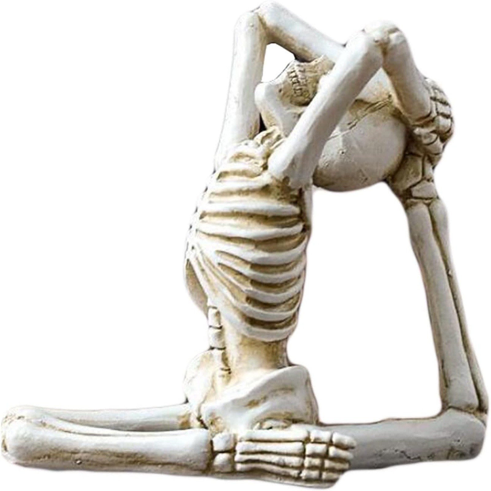 XIEULQP Meditating Skeleton Figurines and Yoga Skeleton Figurines Mini ...