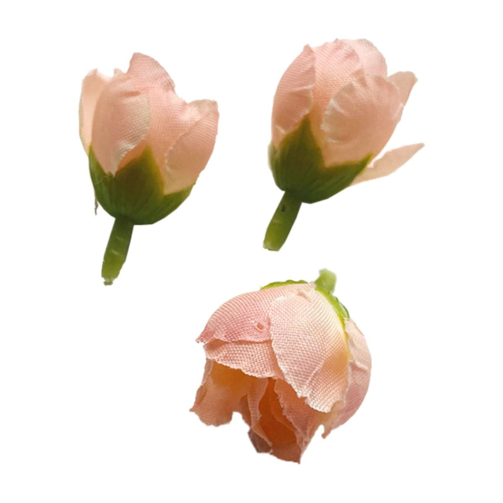 XIEULQP Mini Rose Bud Artificial Flowers, Small Vase Decor for Home ...