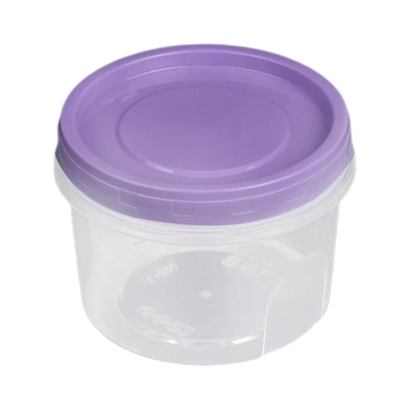 Plastic Screw Top Containers for Home Storage and Organization